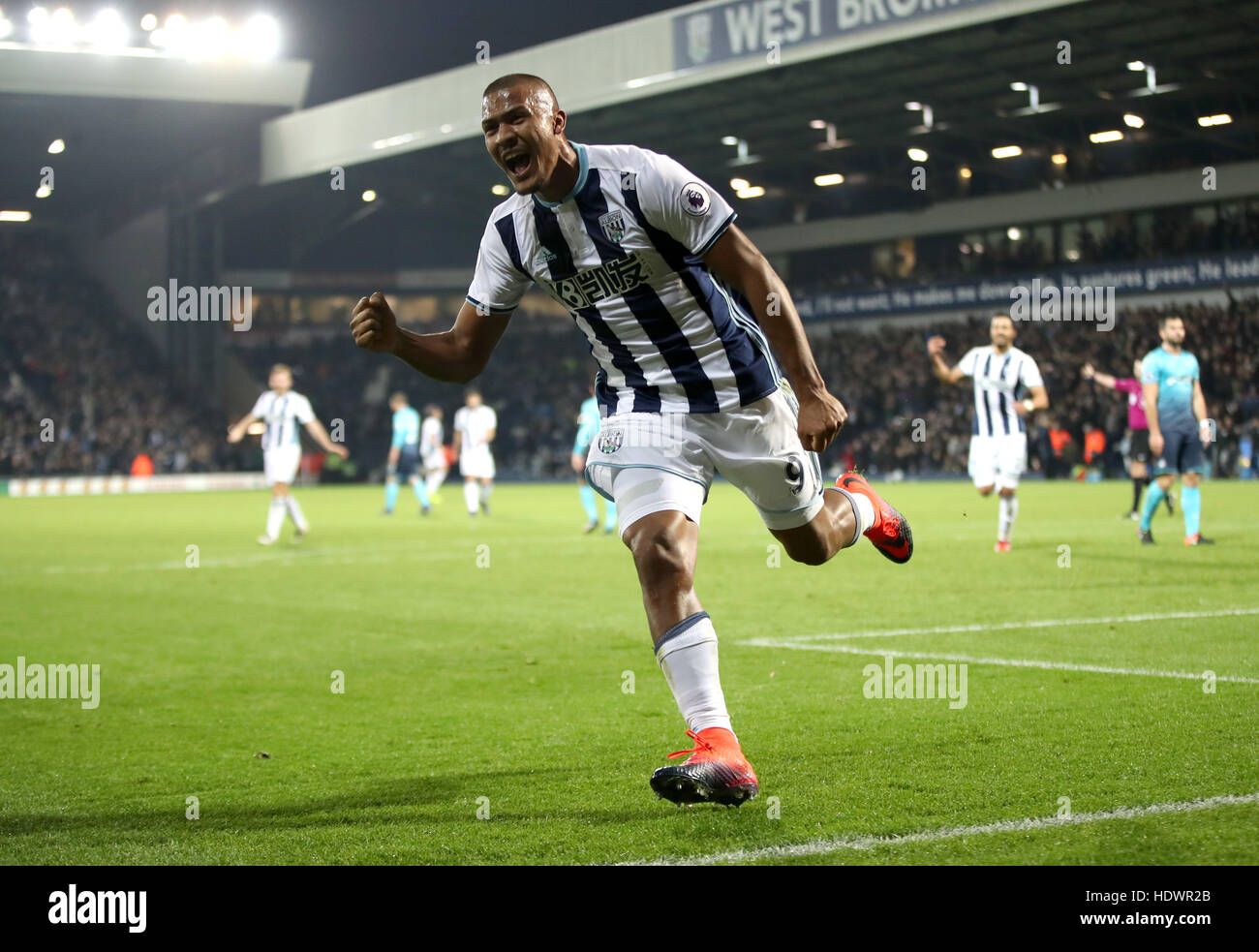 Salomon rondon celebrates scoring hi-res stock photography and images ...