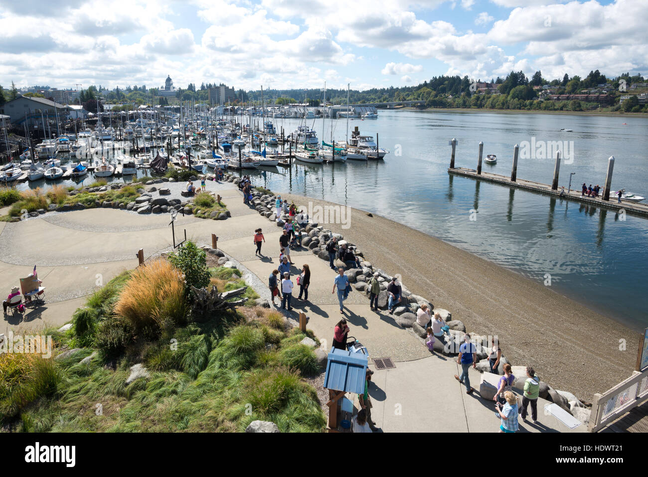 Budd inlet olympia hi-res stock photography and images - Alamy