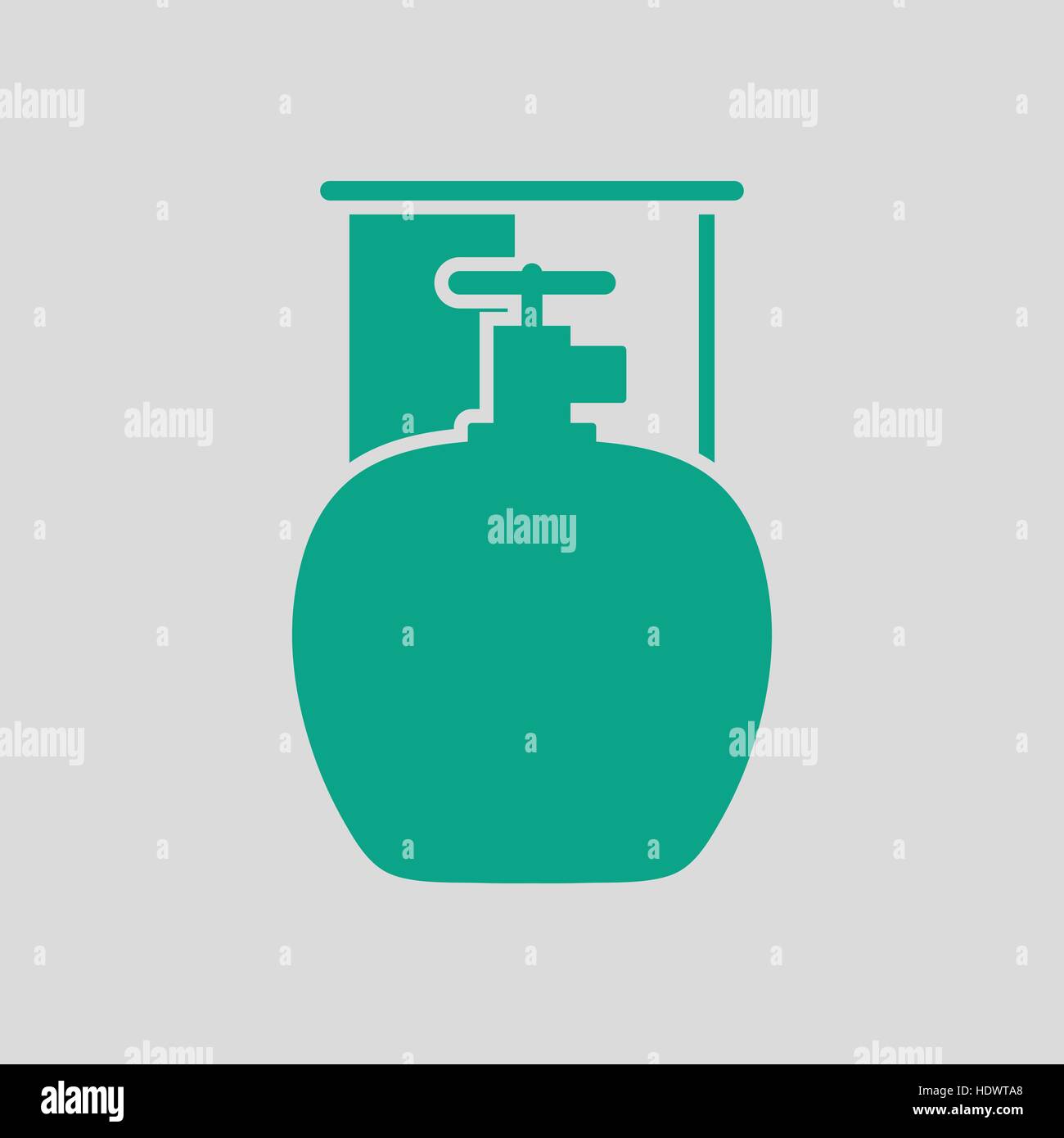 Cylinder filling station Stock Vector Images - Alamy