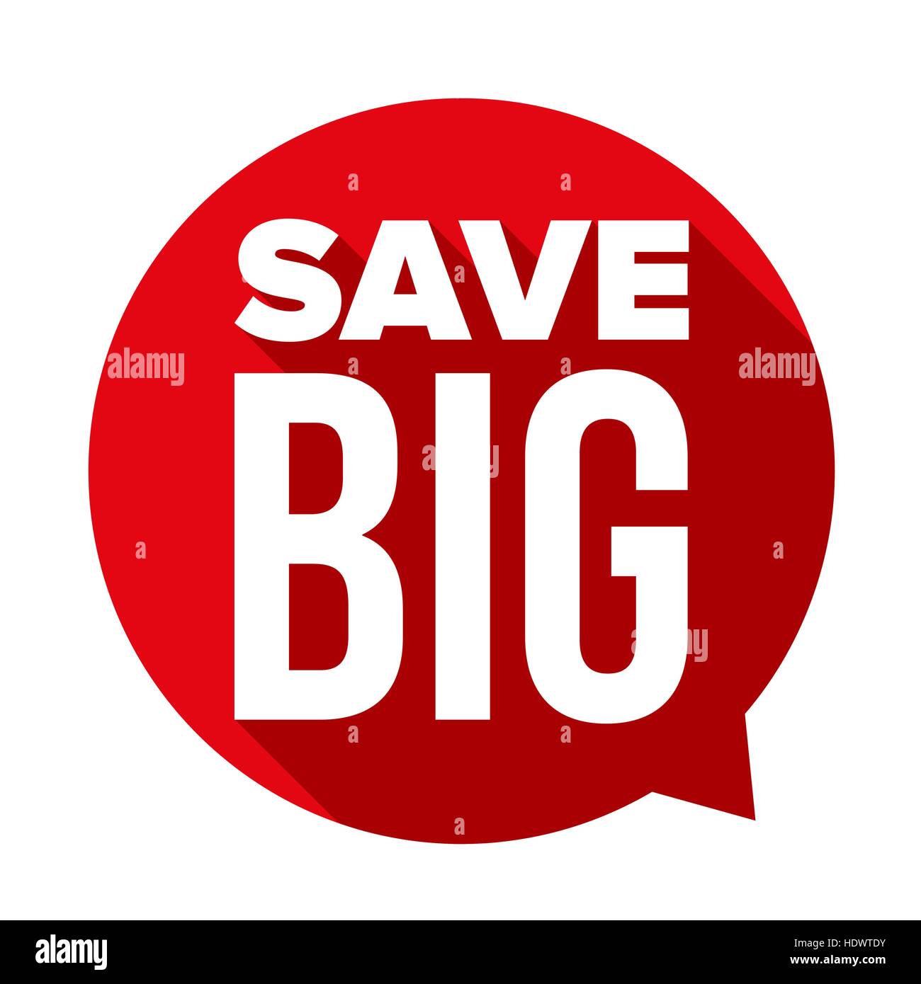 Save Big speech bubble vector Stock Vector Image & Art - Alamy