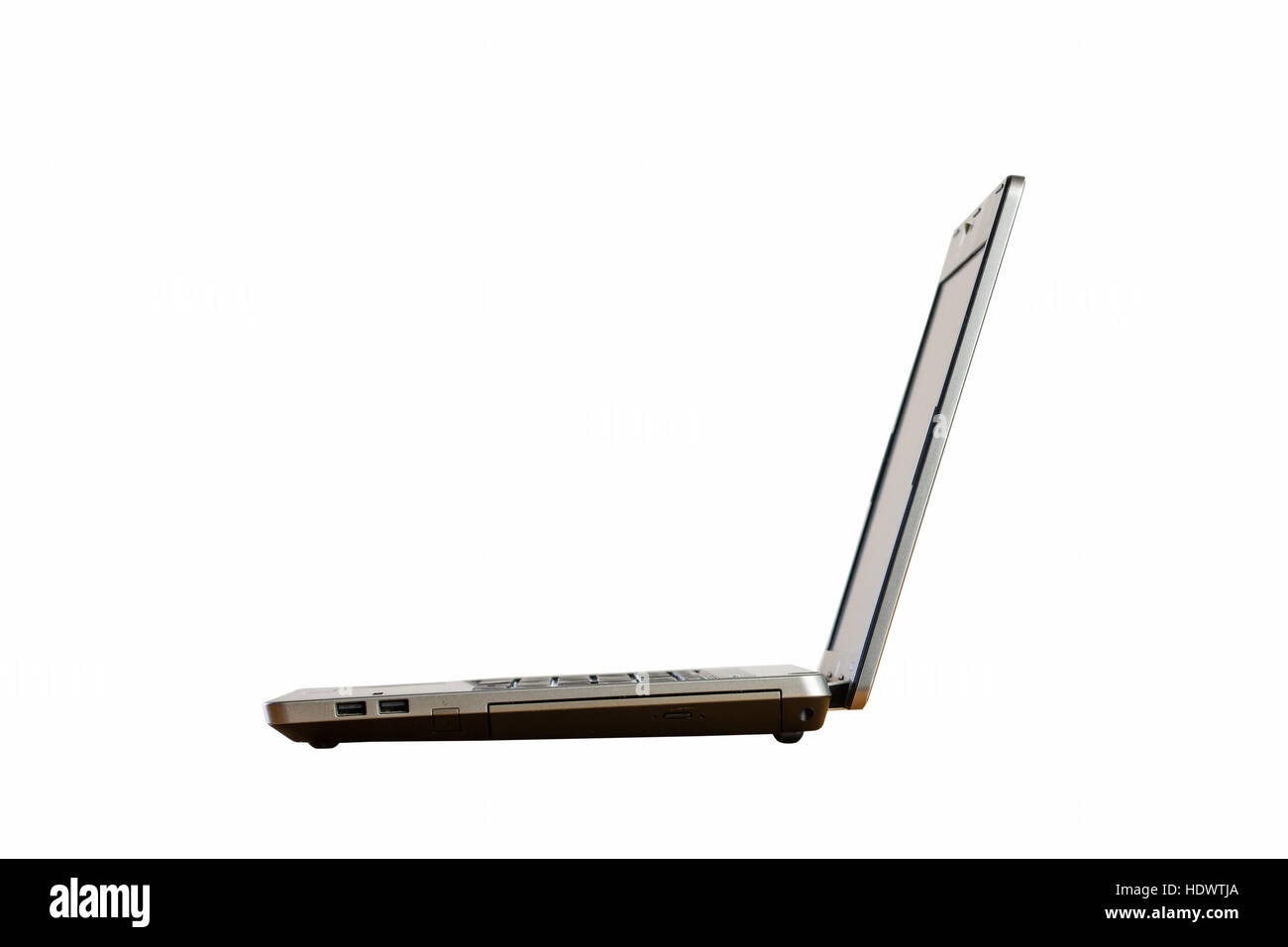 laptop computer personal pc on white Stock Photo - Alamy