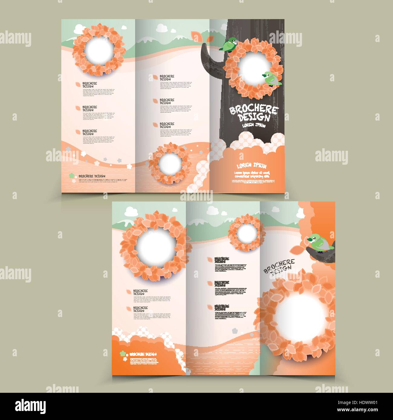 Folded bird Stock Vector Images - Alamy