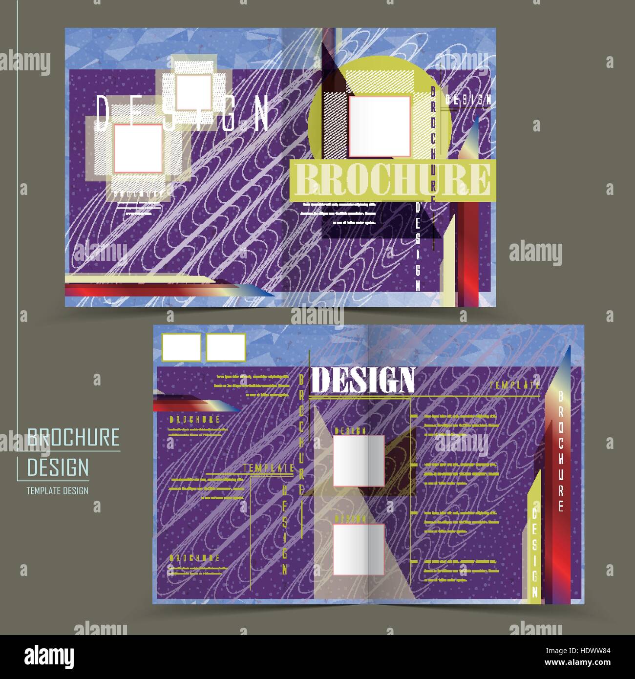 Abstract geometric background attractive Stock Vector Images - Alamy