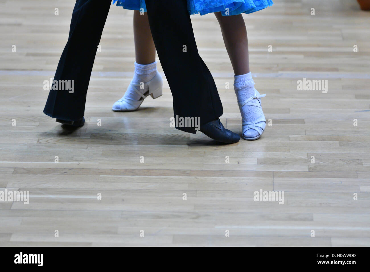 Feet dancing girls on the dance floor Stock Photo - Alamy