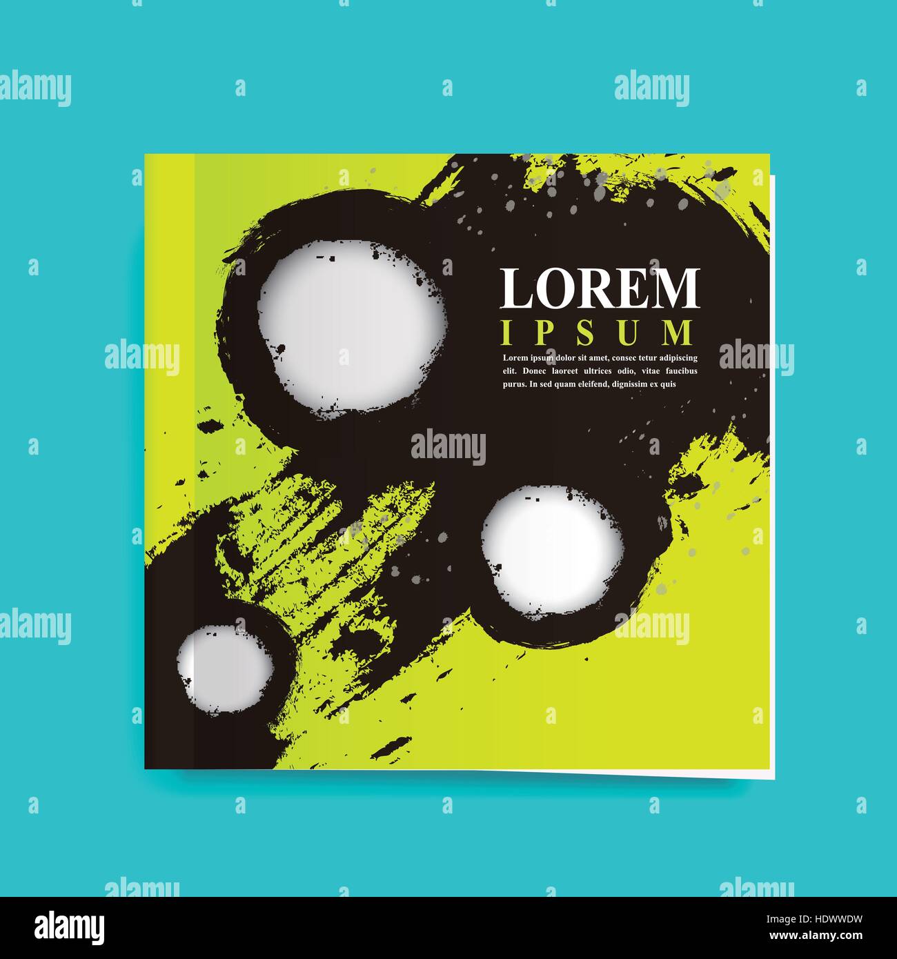 attractive book cover template design with Chinese calligraphy brush ...