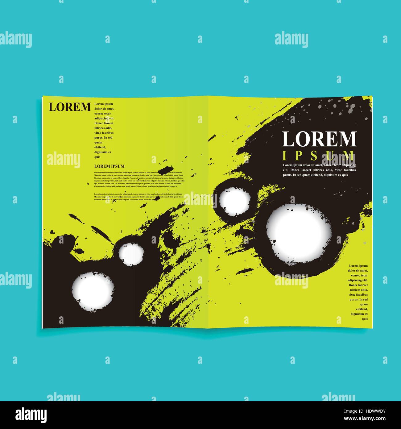 attractive book cover template design with Chinese calligraphy brush ...