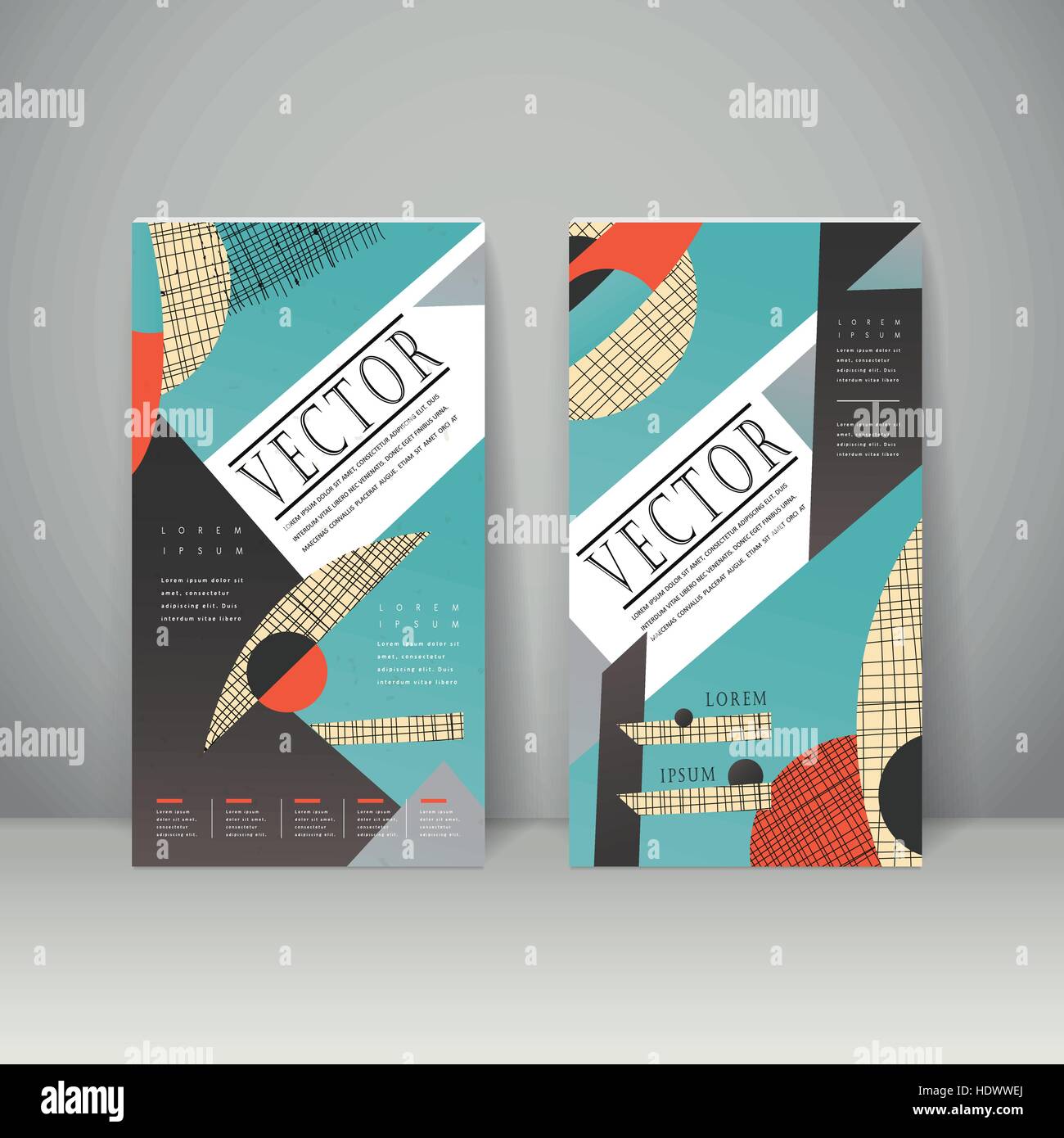 Business magazine template collage Stock Vector Images - Alamy