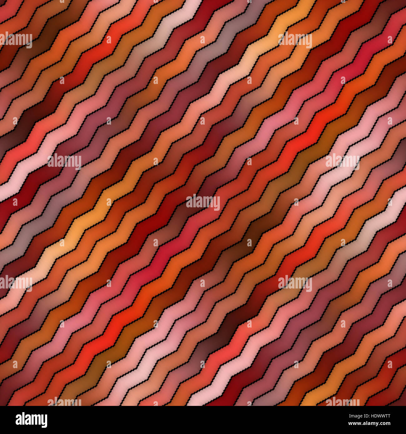 ZigZag Lines Gradient Tiling. Seamless Multicolor Pattern Stock Photo ...