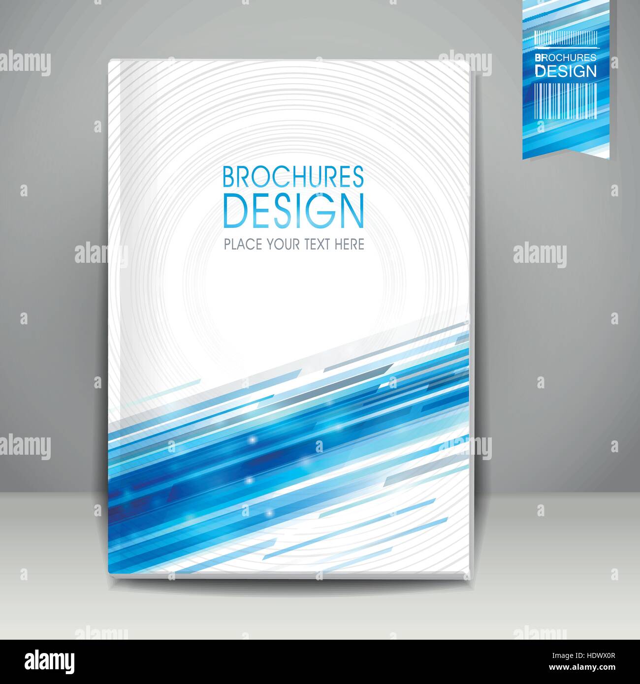 abstract technology background design for book cover template Stock ...
