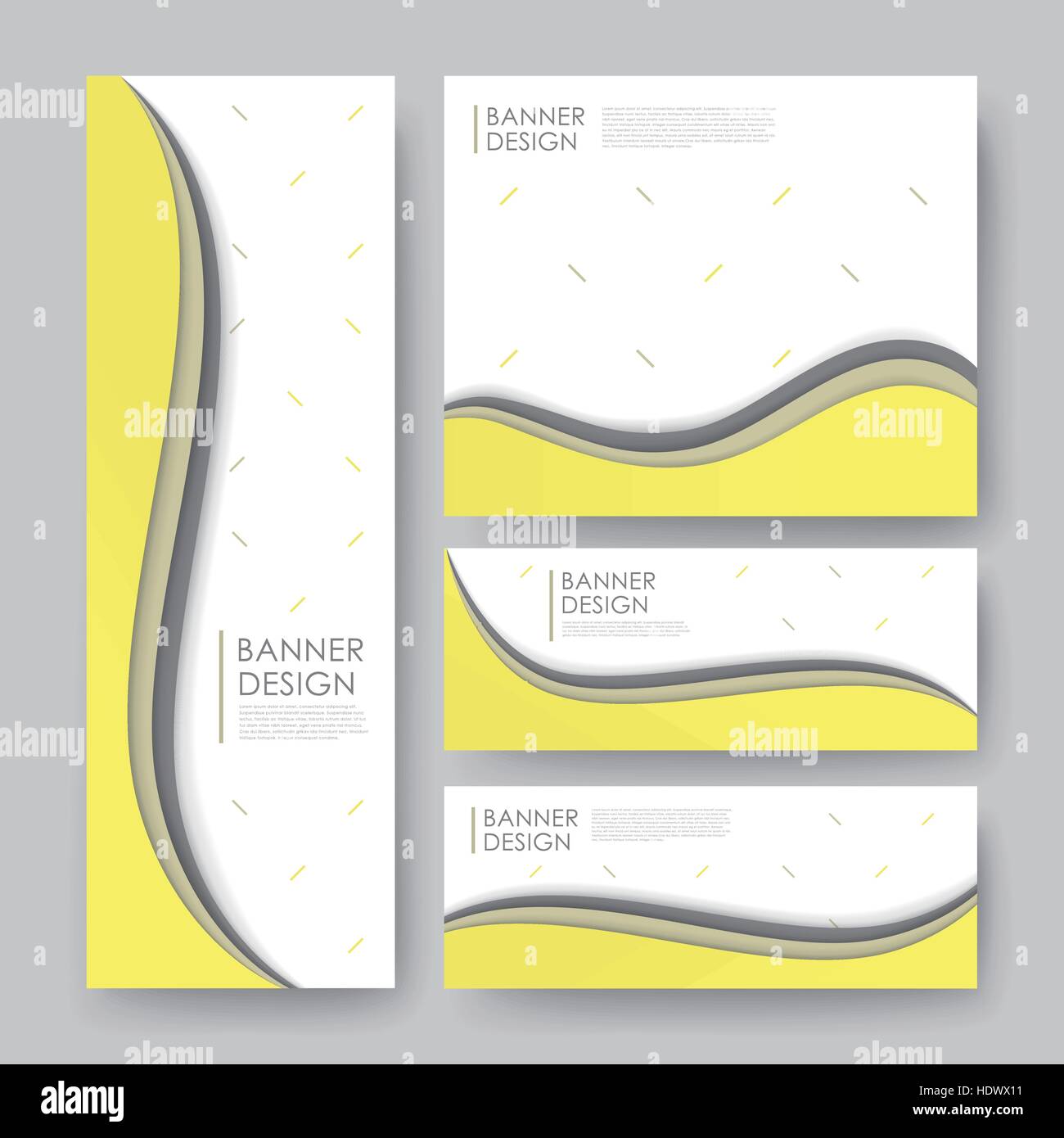 Wavy banner hi-res stock photography and images - Alamy