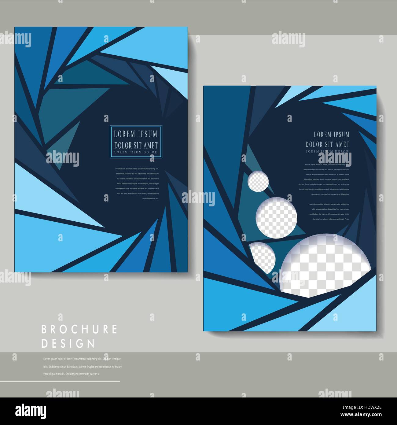 Poster template set hi-res stock photography and images - Alamy