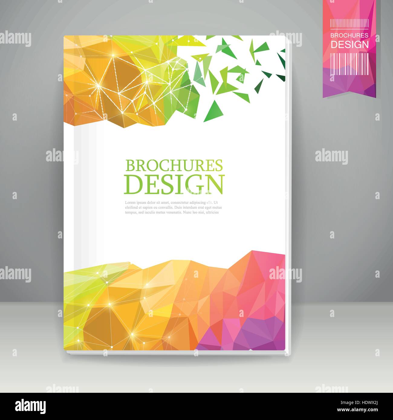 abstract technology background design for poster template Stock Vector ...