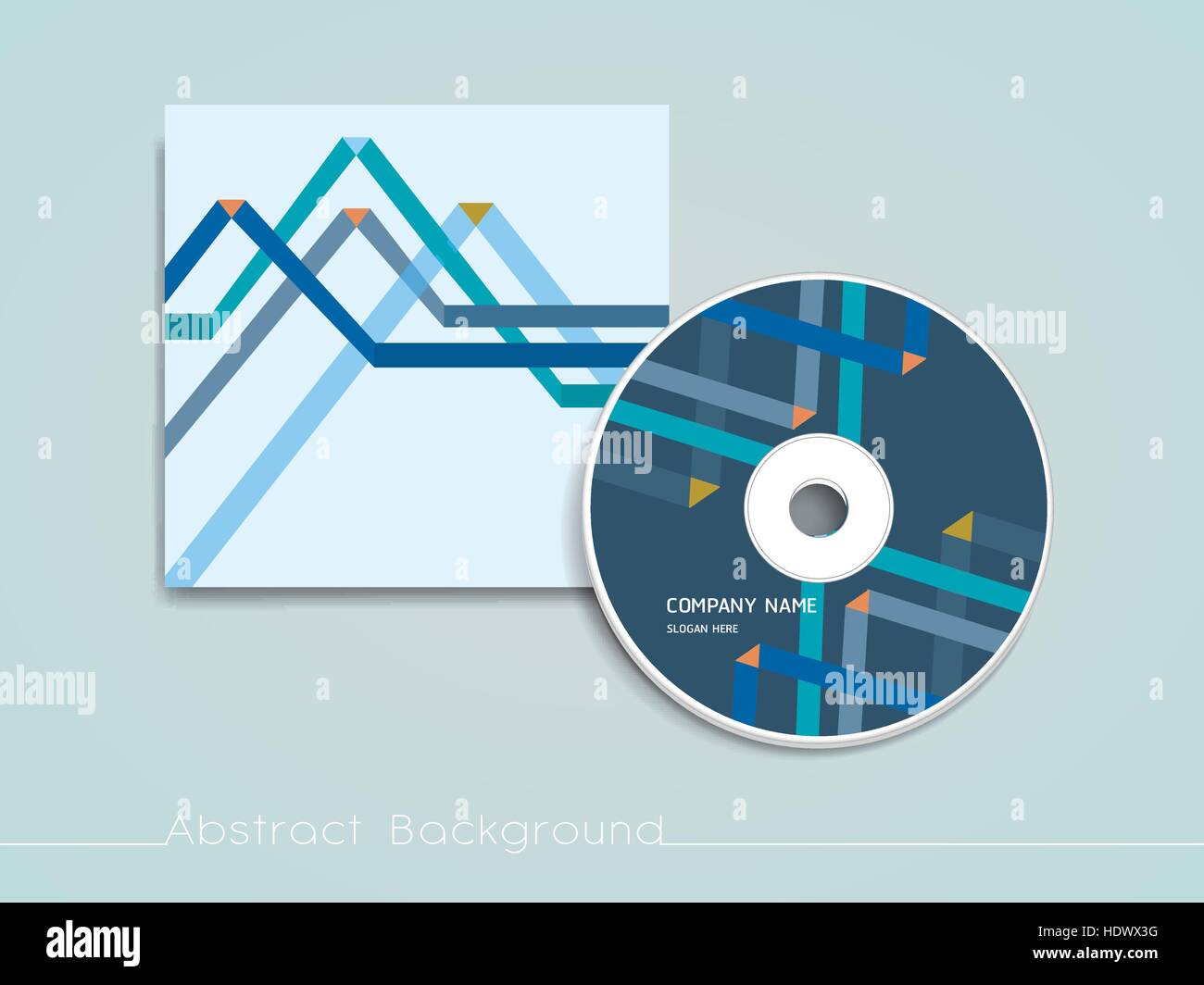 abstract paper folded pattern background for CD cover template Stock ...