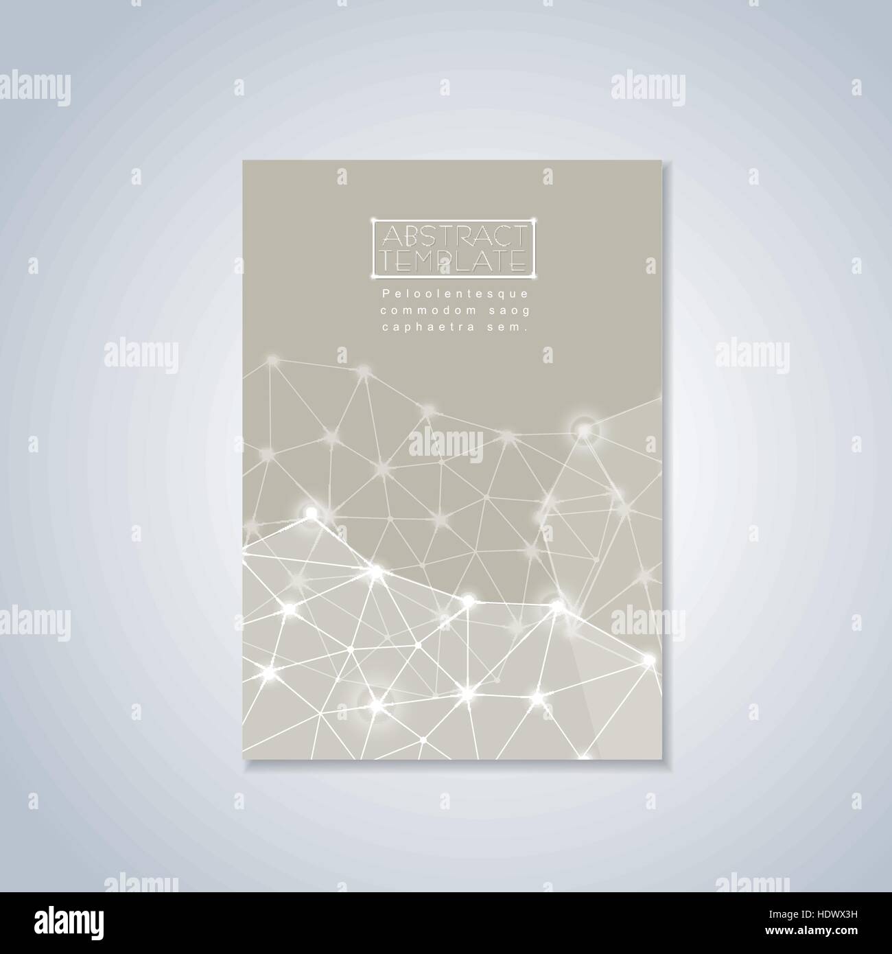 soft geometric background design for poster template Stock Vector Image ...