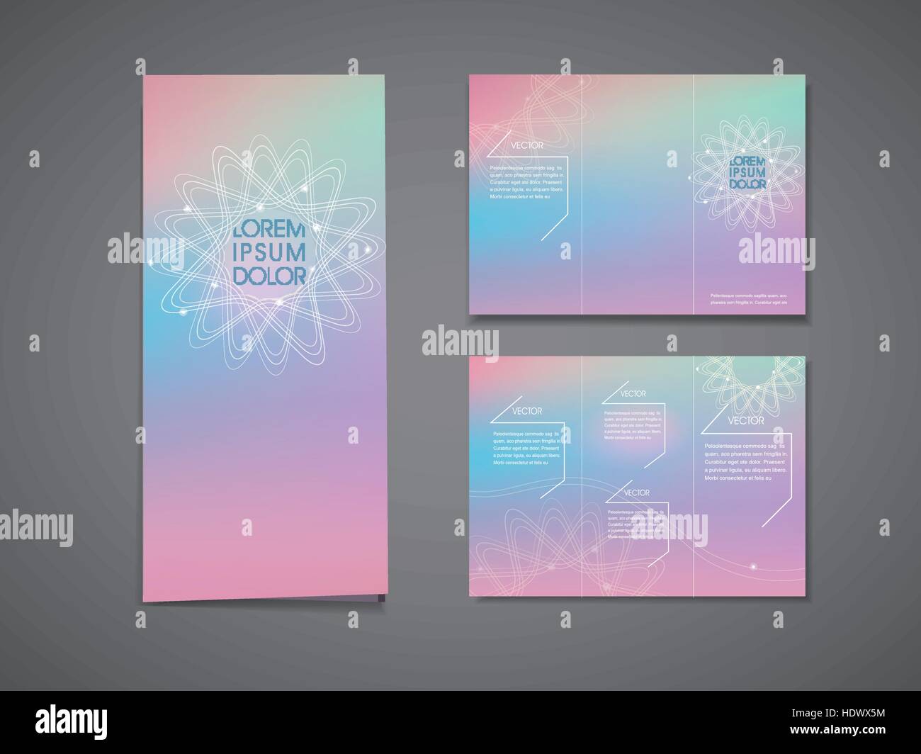 Vector bright banners with circles hi-res stock photography and images ...