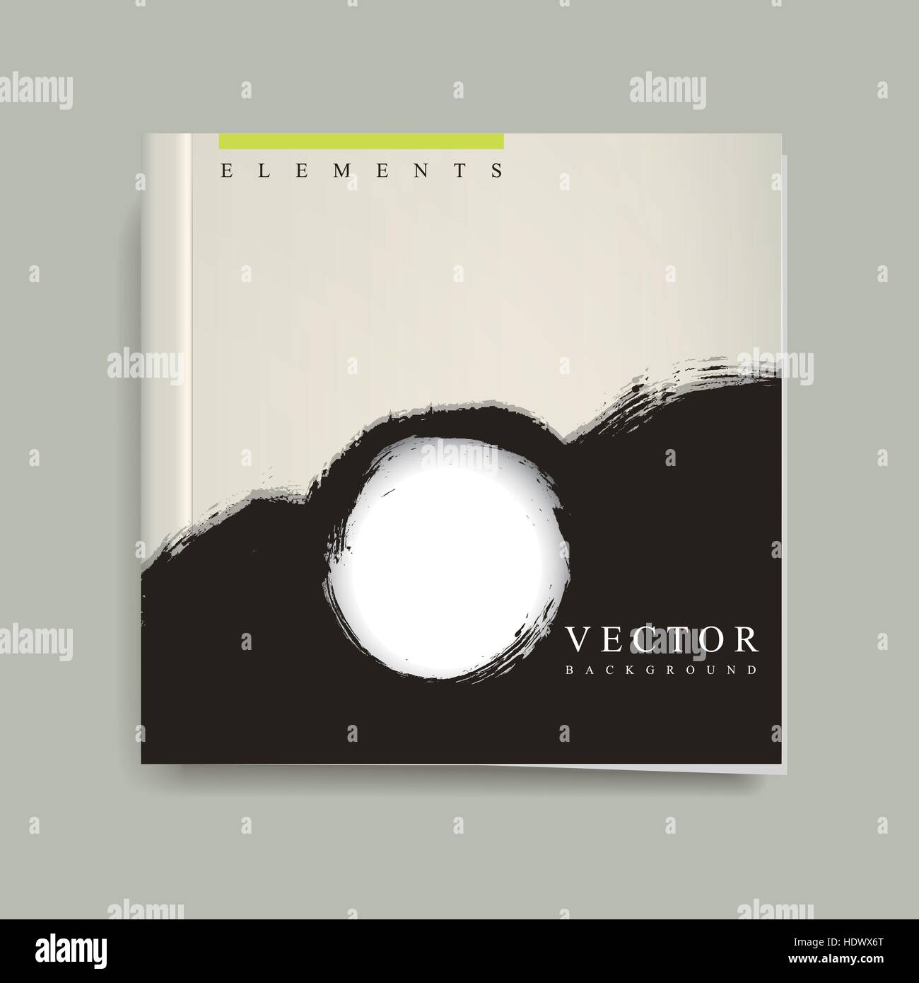 Chinese calligraphy style book or notebook cover template Stock Vector ...