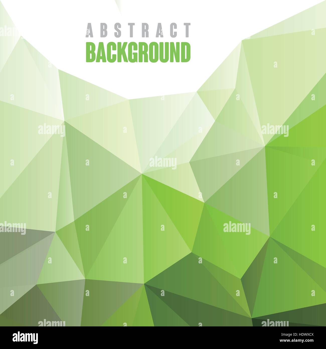 abstract geometric style background template in green Stock Vector ...