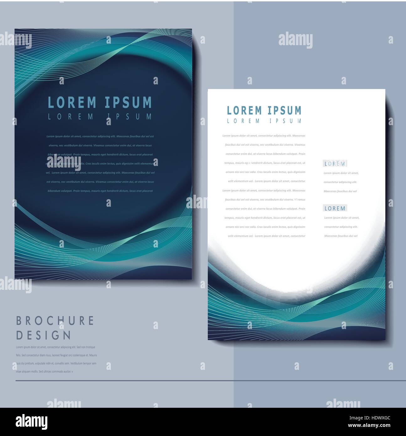 creative hi-tech background for poster template in blue Stock Vector ...