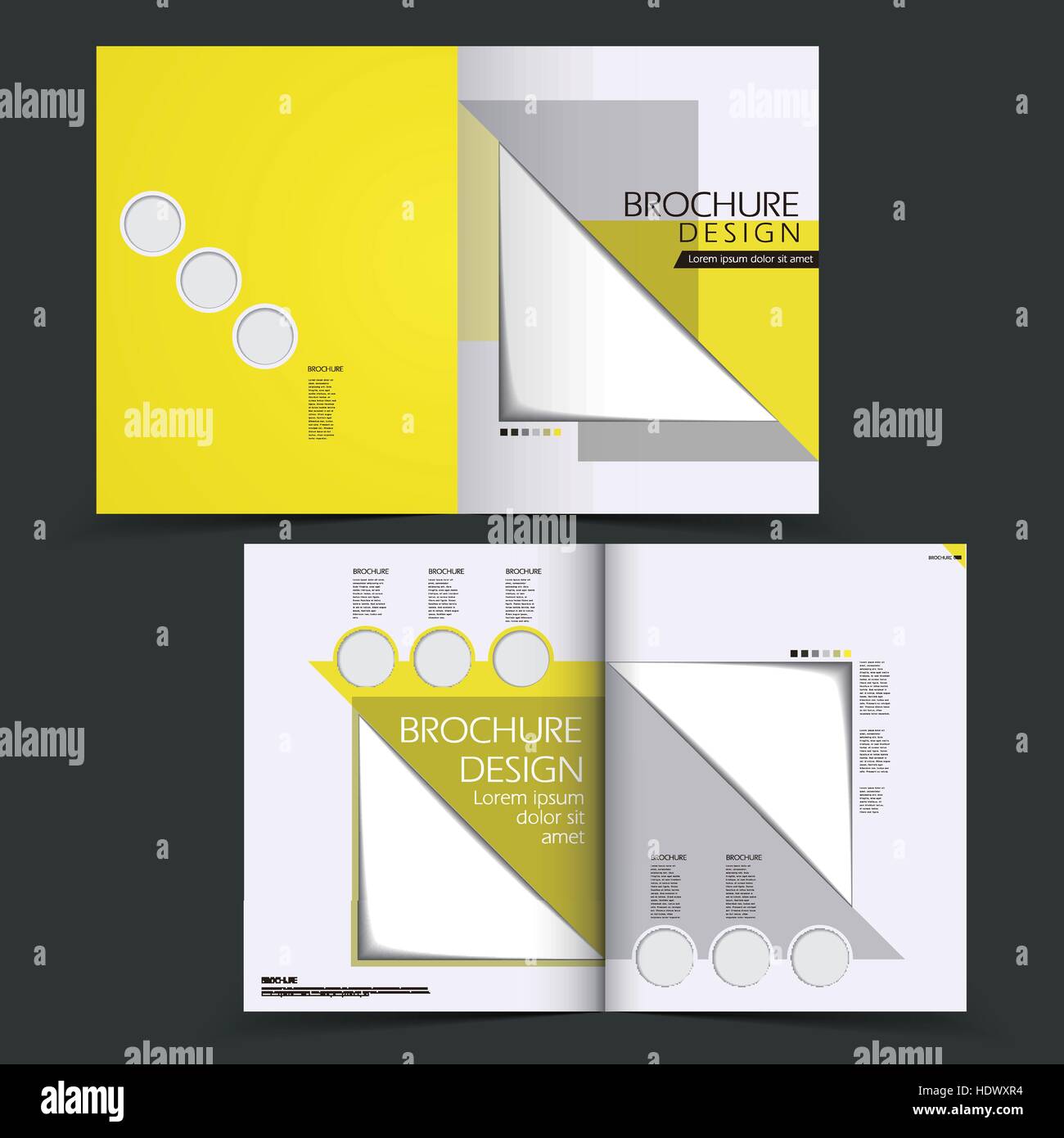 Menu pages Stock Vector Images - Alamy