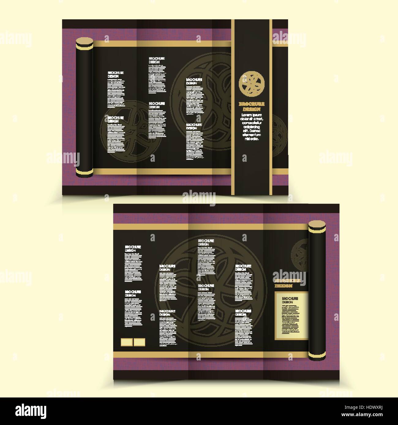 Upscale template design Stock Vector Images - Alamy