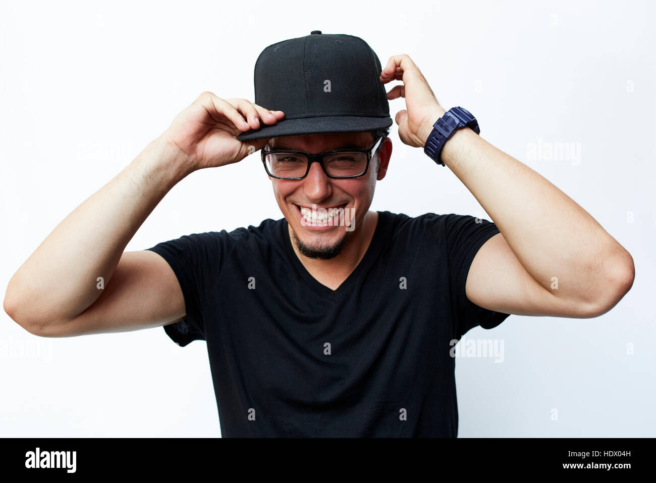 Head shot baseball cap colour hi-res stock photography and images - Alamy