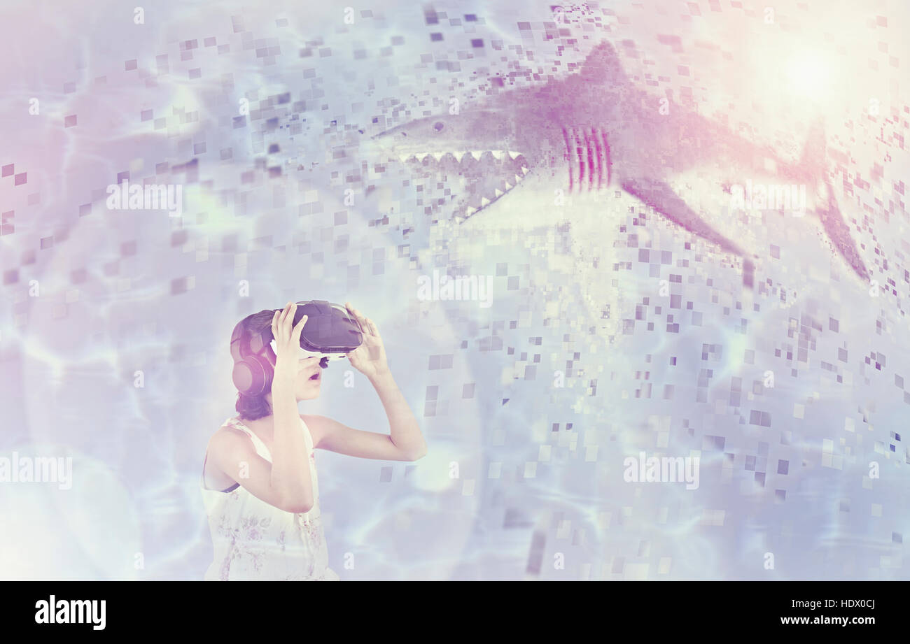 Underwater virtual reality hi-res stock photography and images - Alamy