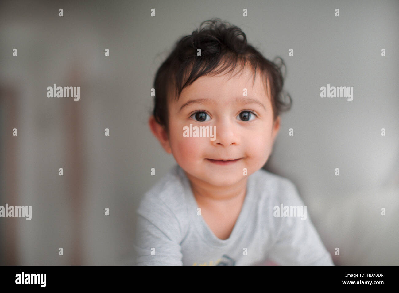 Portrait of smiling Indian baby boy Stock Photo - Alamy