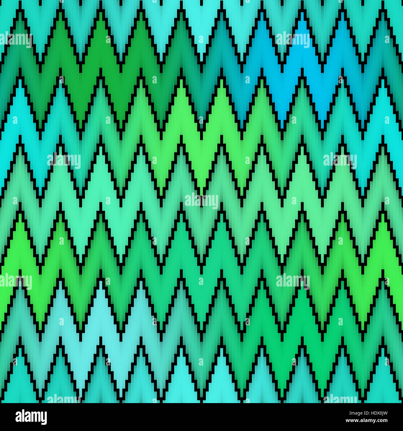 ZigZag Lines Gradient Tiling. Seamless Multicolor Pattern Stock Photo ...