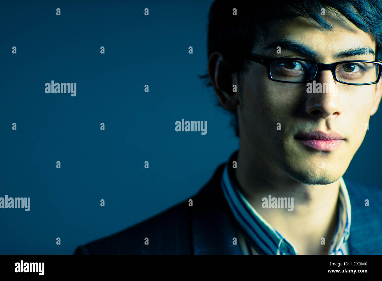 Portrait of serious Mixed Race businessman Stock Photo - Alamy