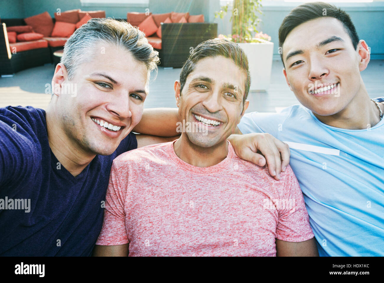 Indian rooftop party hi-res stock photography and images - Alamy
