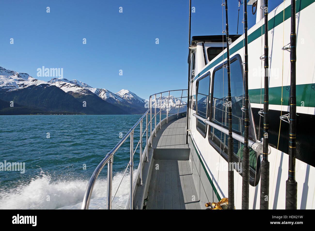 Water splashing near boat Stock Photo - Alamy
