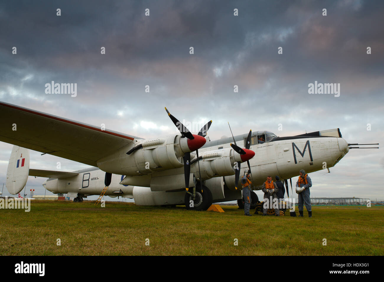 Avro Shackleton MR 2, WR963, at Coventry Stock Photo - Alamy