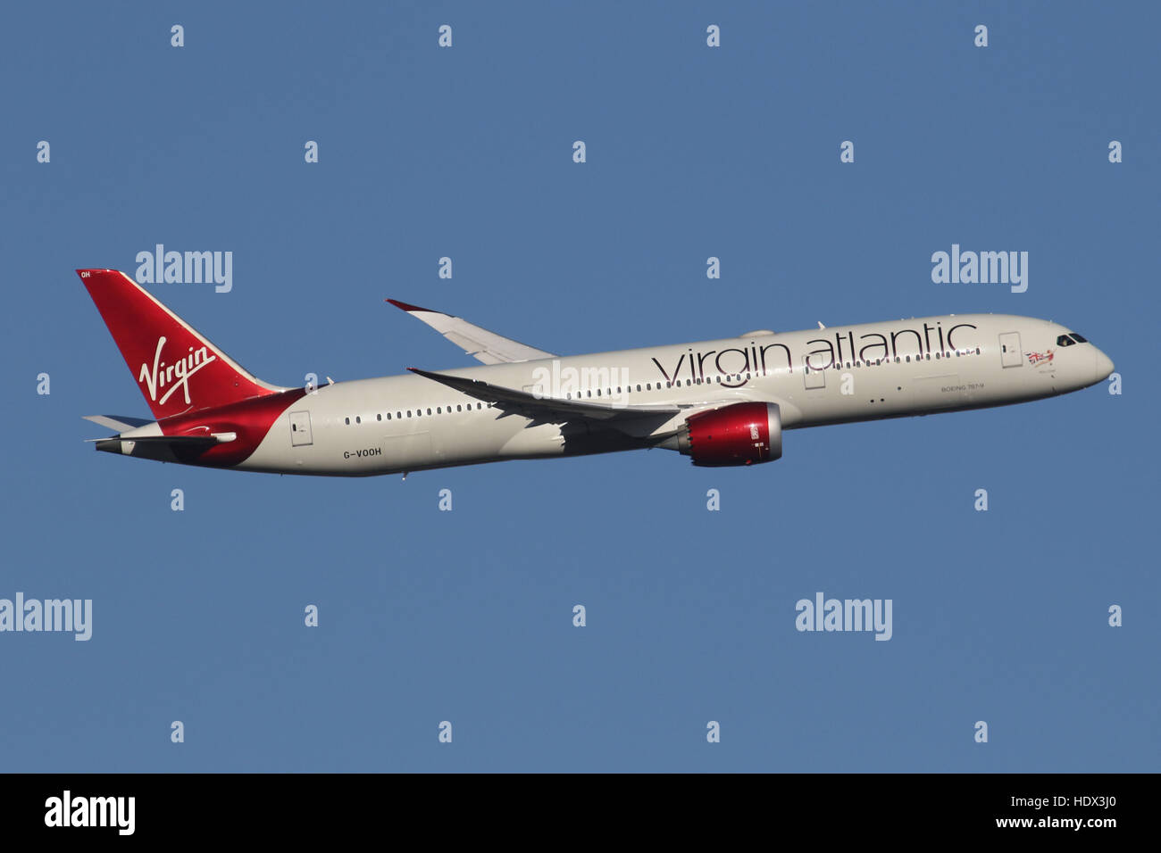 VIRGIN ATLANTIC 787 Stock Photo - Alamy