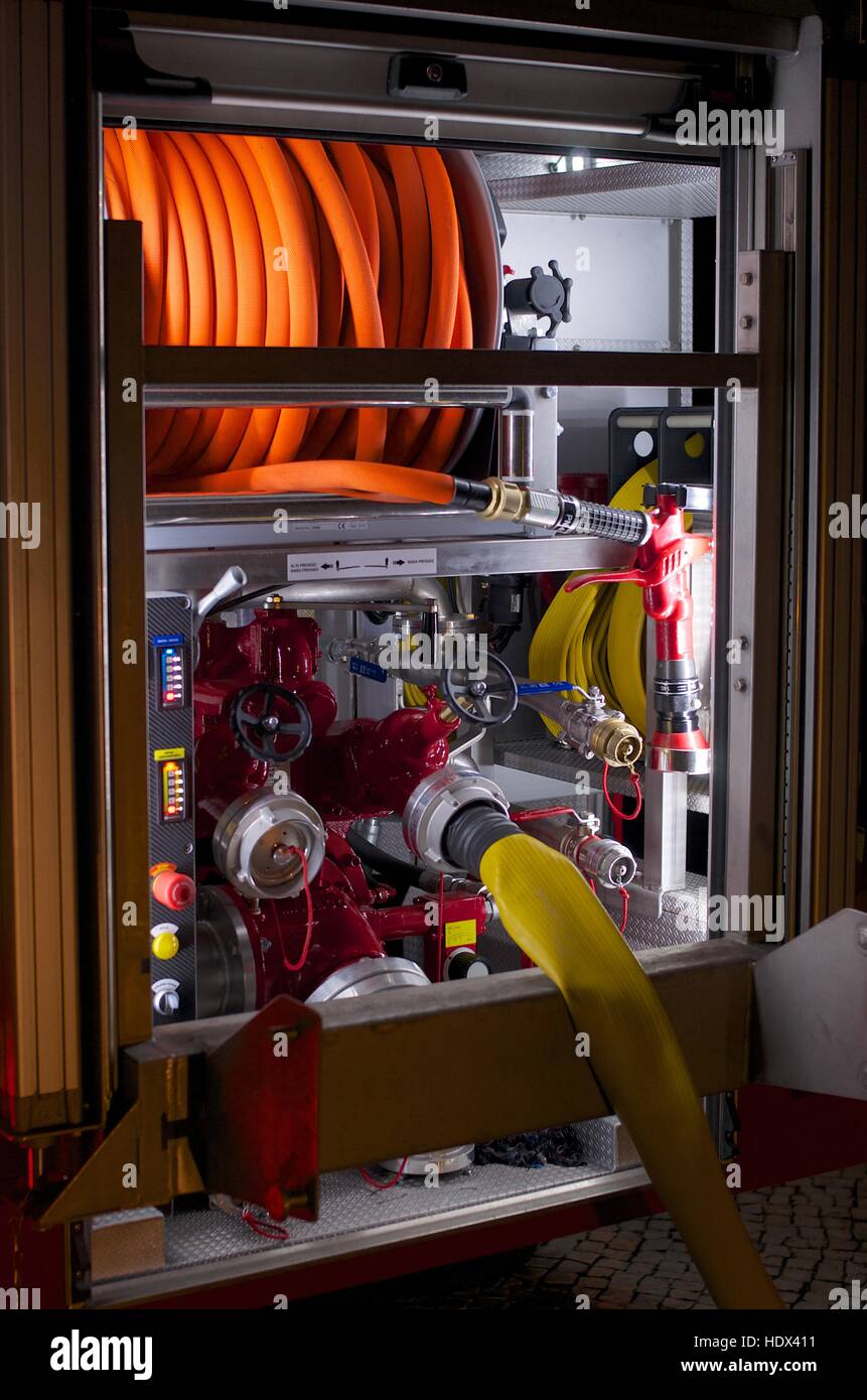 Fire hose box hi-res stock photography and images - Alamy