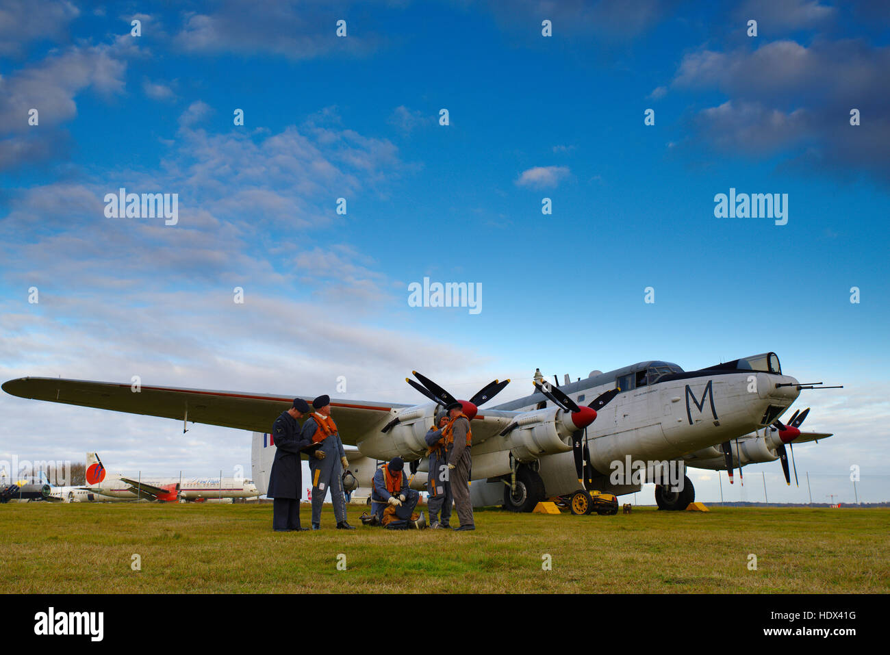 Avro Shackleton MR 2, WR963, at Coventry Stock Photo - Alamy