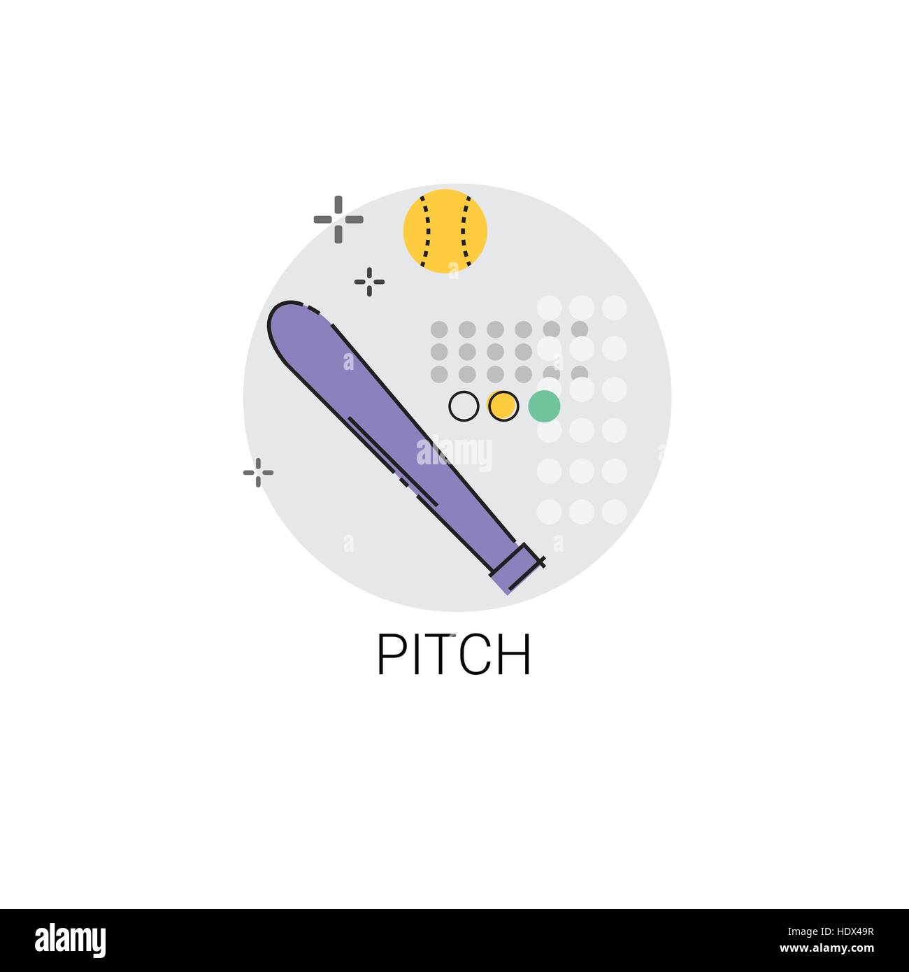 Cricket bat action Stock Vector Images - Alamy