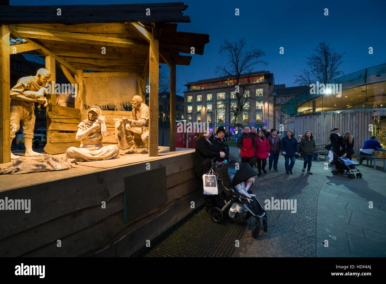 Edinburgh Christmas tourism, Scotland - St Andrews Square, 'Festive ...