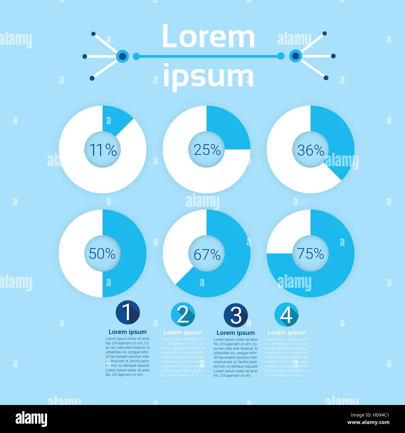 Graph Set Finance Diagram Infographic Icon Financial Business Chart ...