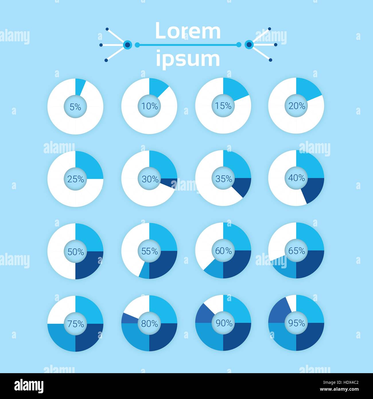 Graph Set Finance Diagram Infographic Icon Financial Business Chart ...
