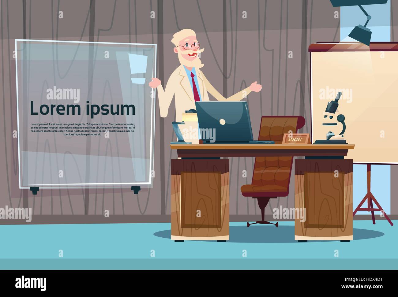 Doctor Professor Office Clinic Interior Workplace Hospital Medicine ...