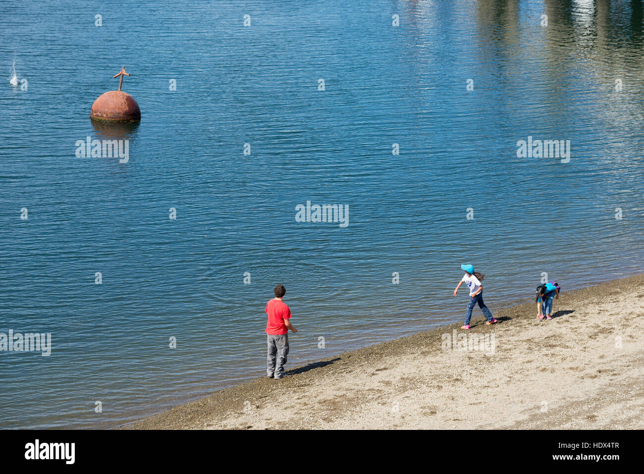 Kid Throwing Rocks High Resolution Stock Photography and Images - Alamy
