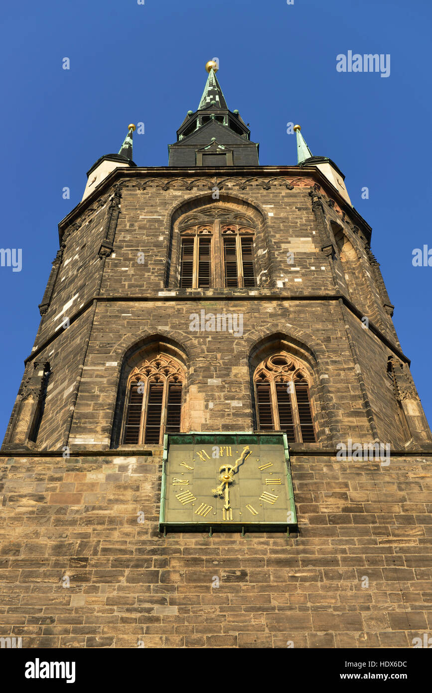 Roter turm of halle hi-res stock photography and images - Alamy