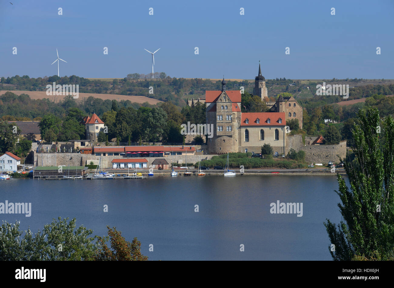 Lake suesser see with seeburg castle hi-res stock photography and ...