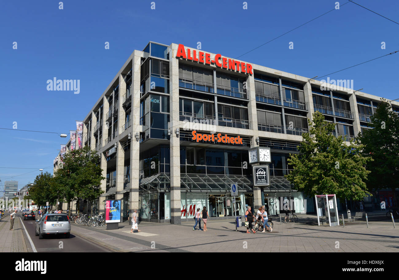 City center view with allee center and city center hi-res stock ...