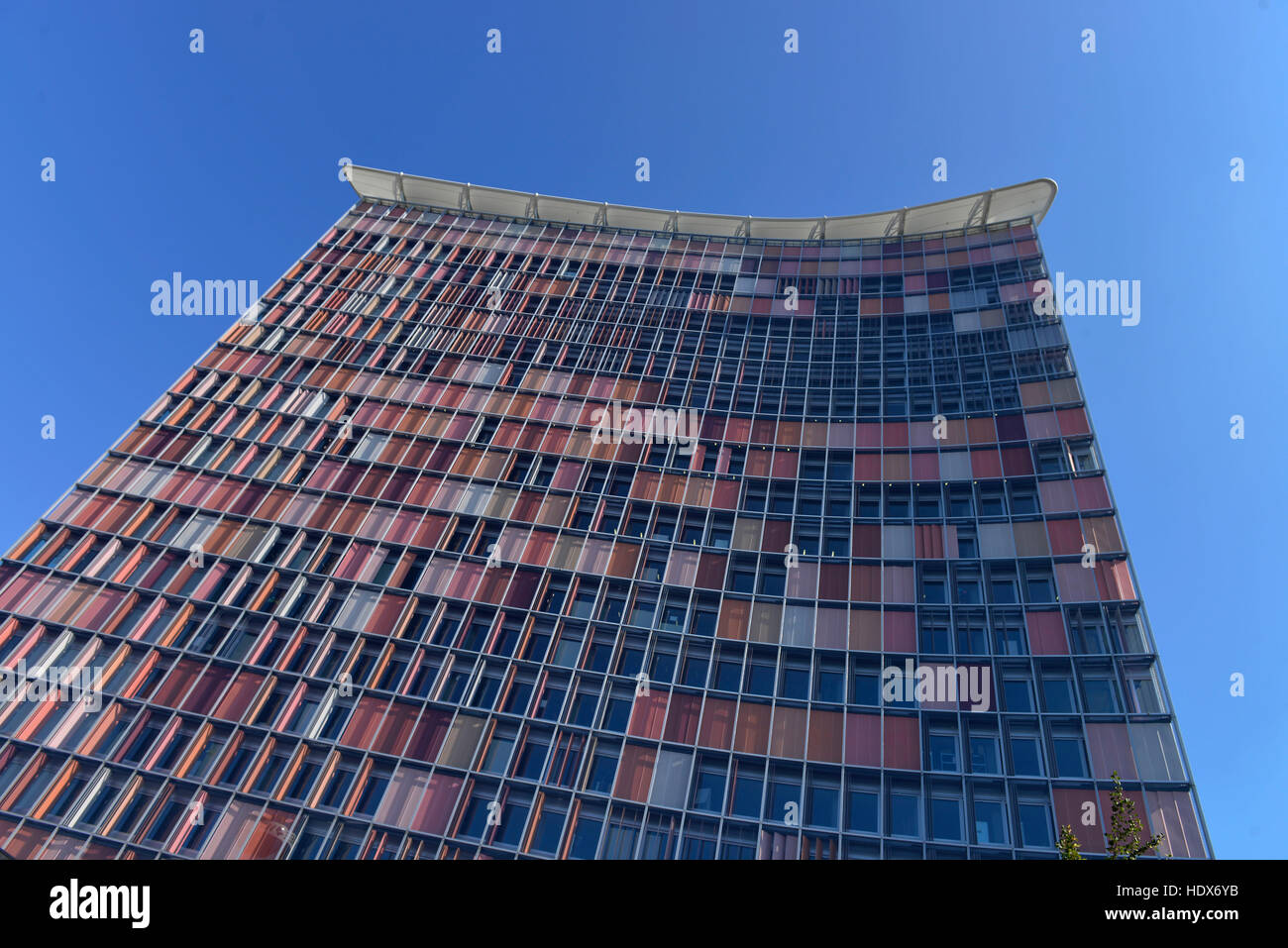 Rocket Tower, Charlottenstrasse, Kreuzberg, Berlin, Deutschland Stock ...