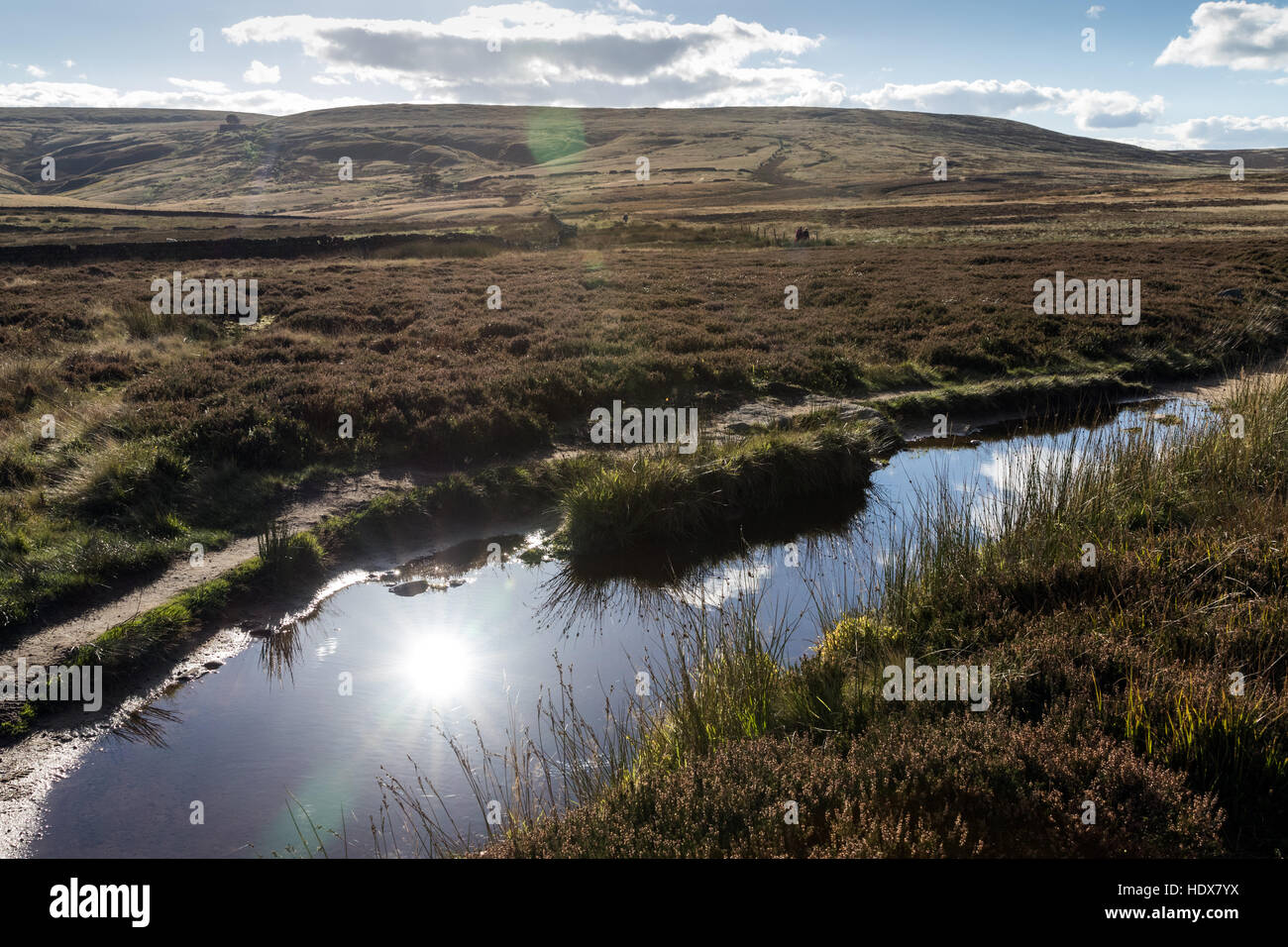 Pennine way top withens haworth hi-res stock photography and images - Alamy