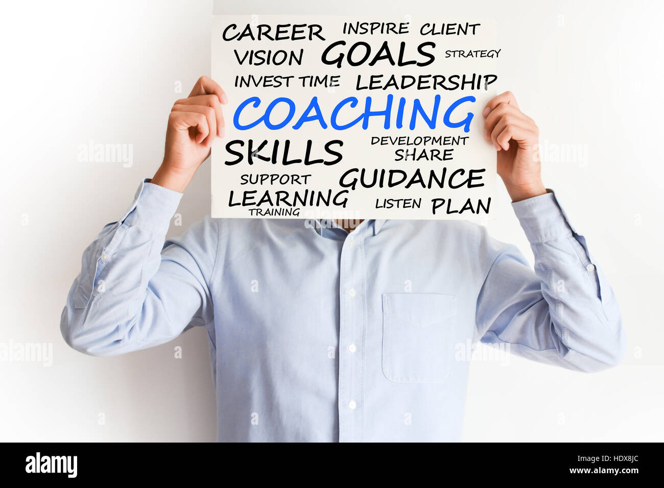 Personal development through career coaching concept Stock Photo - Alamy