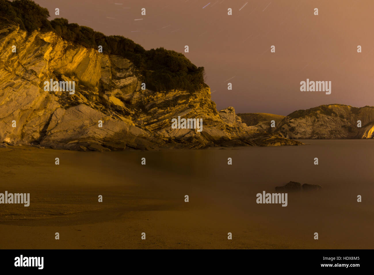 Stars night dark rocks hi-res stock photography and images - Alamy