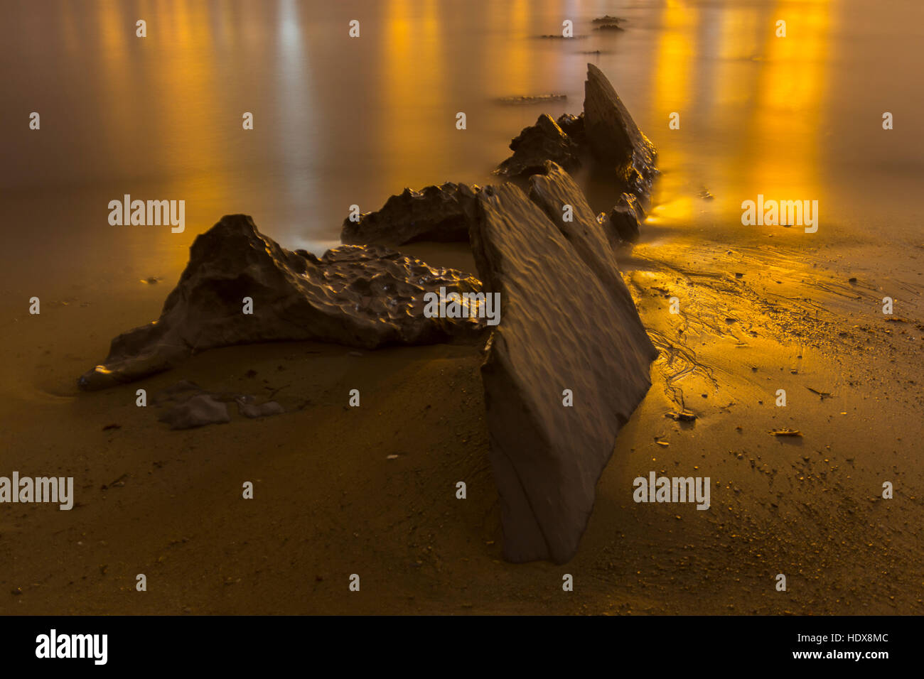 Stars night dark rocks hi-res stock photography and images - Alamy