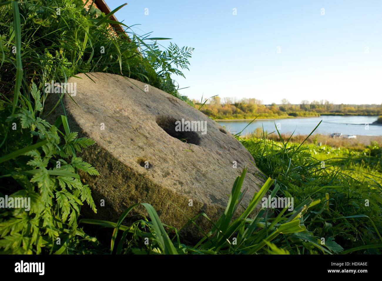 Medieval millstone hi-res stock photography and images - Alamy